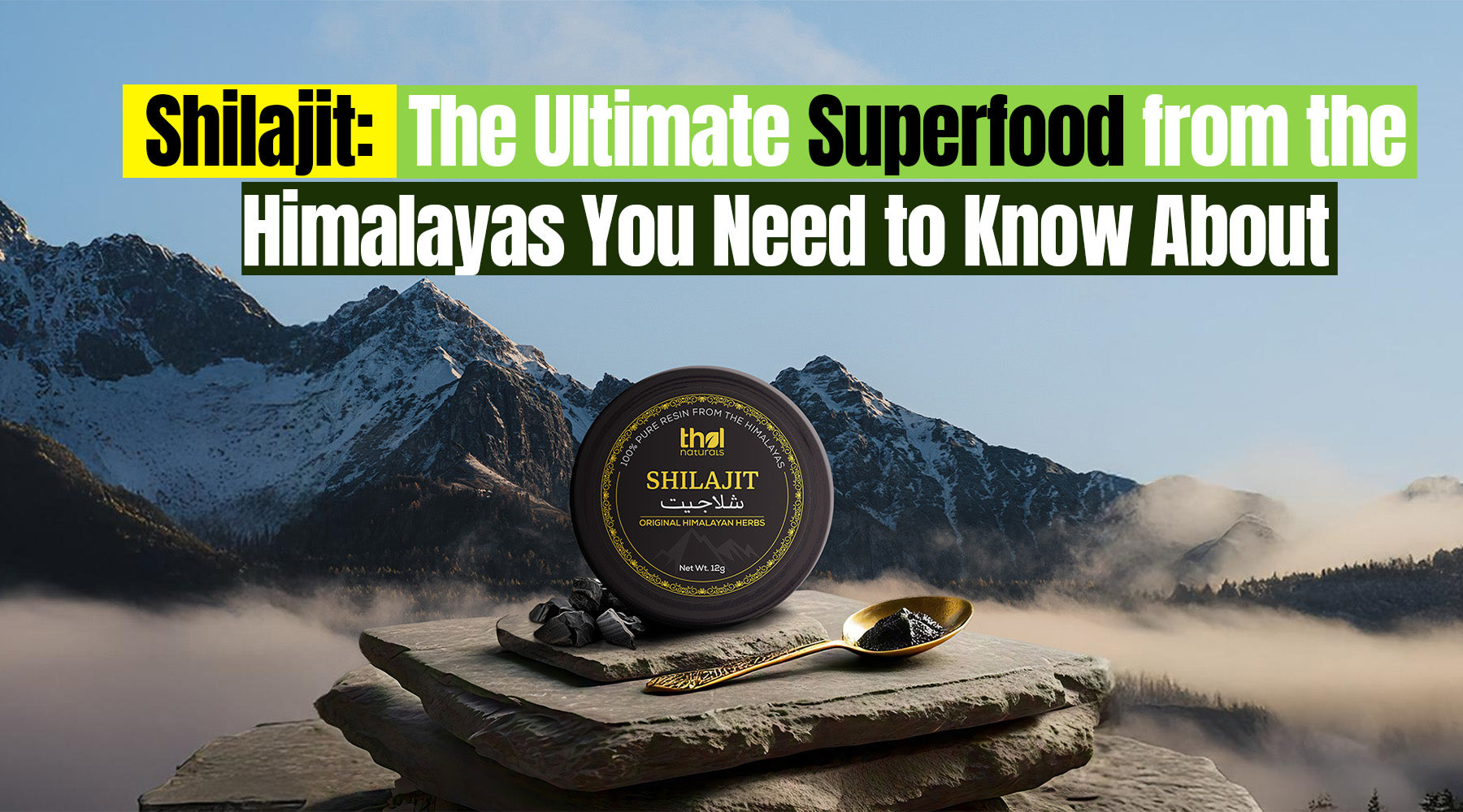 Shilajit: The Ultimate Superfood from The Himalayas – Thal Naturals