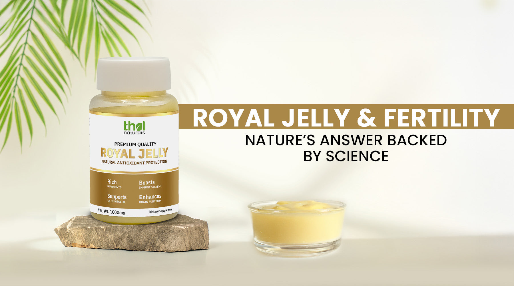 Royal Jelly & Fertility: Nature’s Answer Backed by Science – Thal Naturals