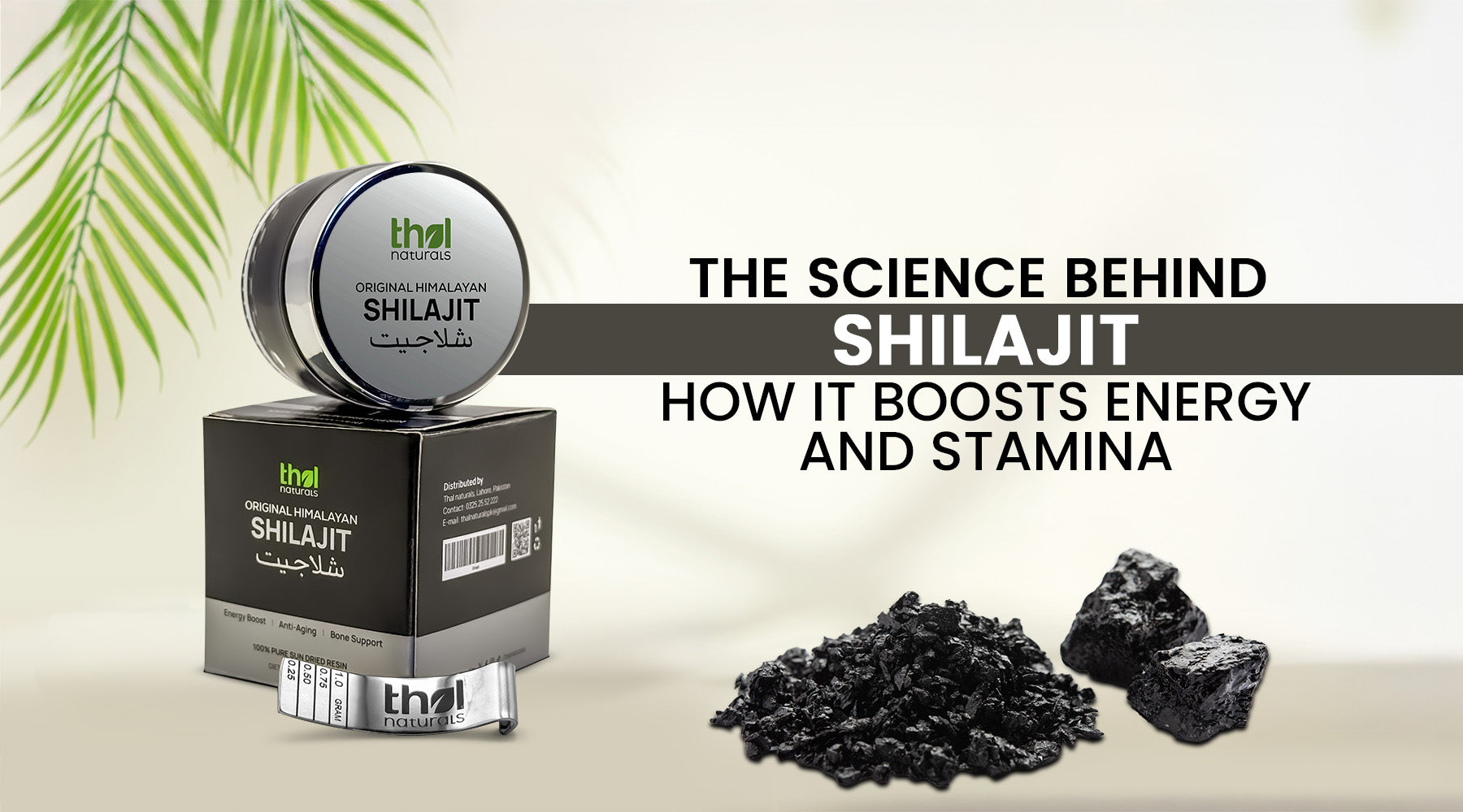 The Science Behind Shilajit: How It Boosts Energy and Stamina – Thal ...